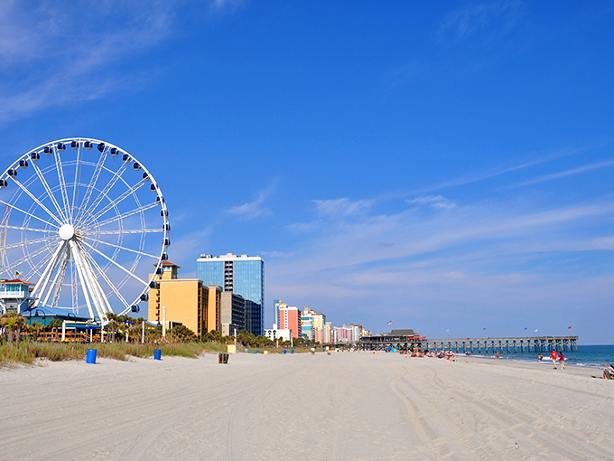 That famous Ferris wheel might be for tourists, but Myrtle Beach locals know the real ride is stretching retirement dollars in paradise.