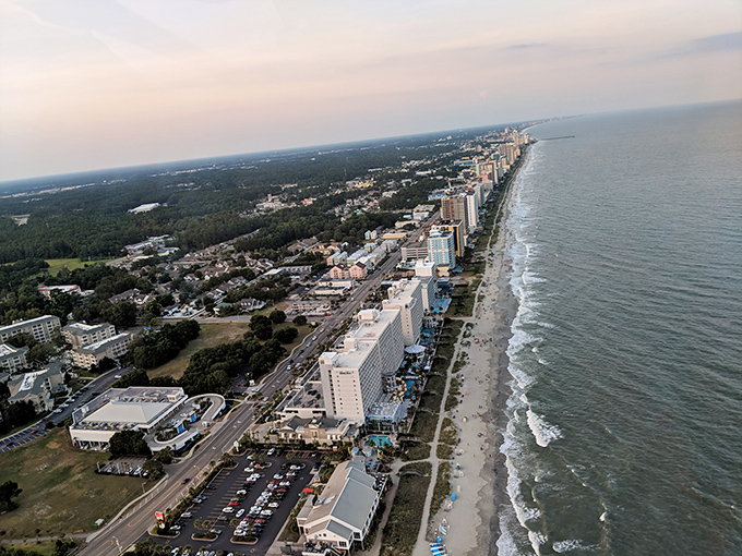 The sprawling coastline of Myrtle Beach stretches like nature's welcome mat. All this beauty, and you can actually afford to live here!