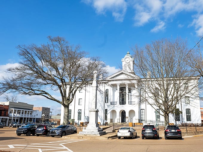 The colorful storefronts of Oxford's historic square welcome visitors with small-town prices that would make even Warren Buffett smile.