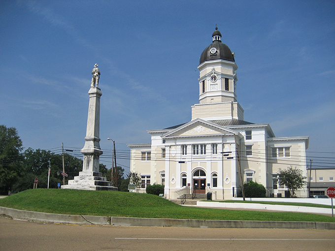 The historic courthouse in Port Gibson has heard more local stories and witnessed more community bonds than any resident.