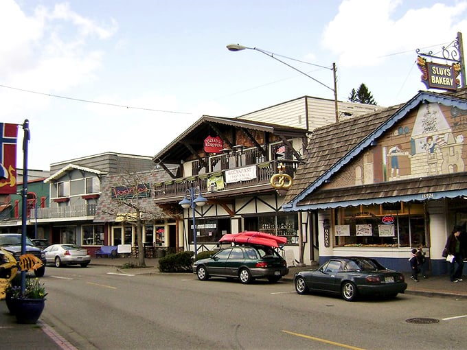 Poulsbo: Viking heritage meets waterfront charm. The only invasion these days is friendly neighbors stopping by with coffee and gossip.