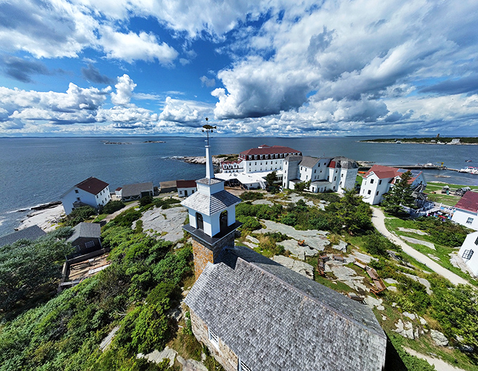 The Isles of Shoals rise mysteriously from Rye's horizon &ndash; nature's reminder that adventure is always just offshore.