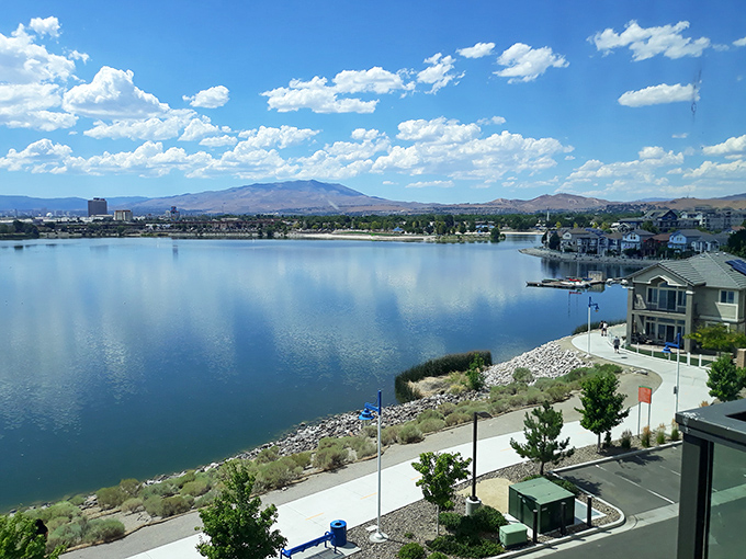 Sharkey's corner in Sparks &ndash; where locals gather for gossip that's juicier than the burgers they're famous for.