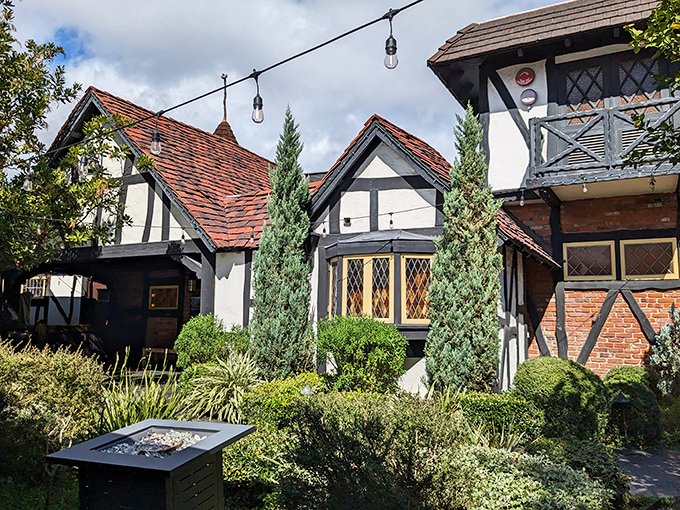 This Tudor-style cottage looks like it was plucked from a fairy tale and dropped in the middle of LA.