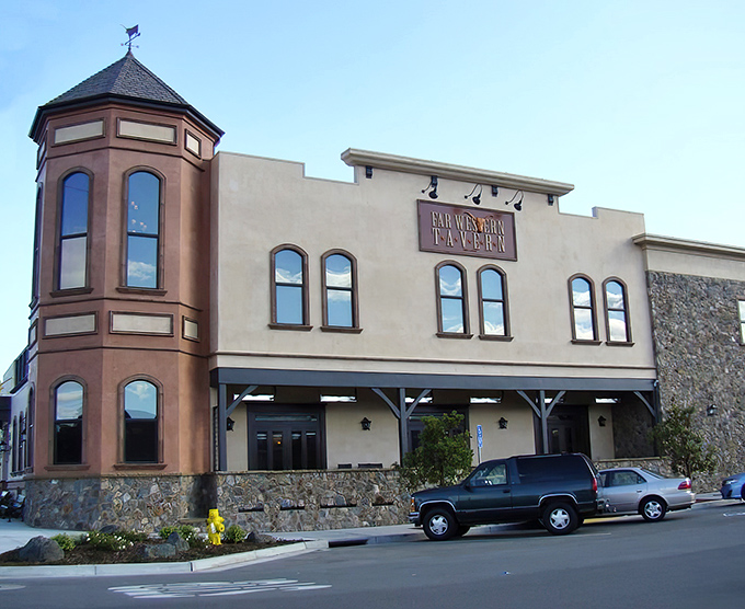 The Far Western Tavern: Looking like it belongs in a Western movie set, but the oak-grilled steaks are the real scene-stealers.