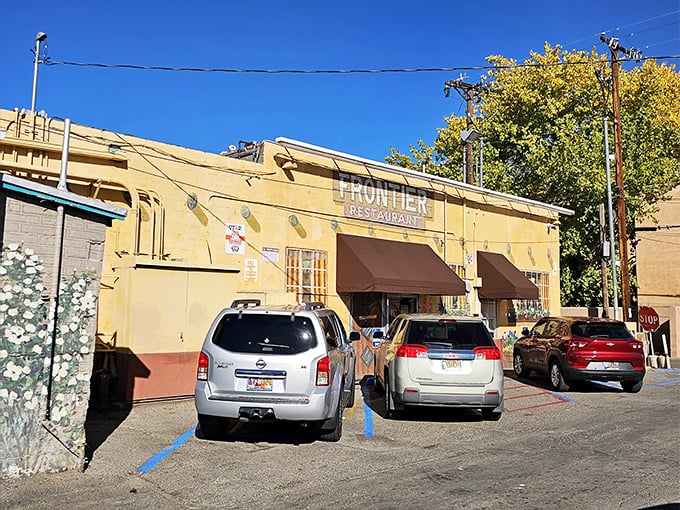 Those simple brown awnings have sheltered generations of hungry students and locals. Some traditions are worth preserving.