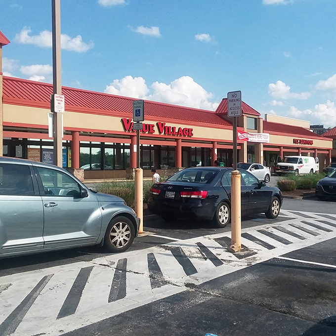 Value Village's neighboring storefront offers a complementary thrifting experience. Two treasure troves on one street? Yes, please!