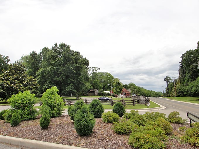 The kind of small-town intersection where locals still wave at passing cars and nobody's in too much of a hurry to stop for a chat. Mooresville's pace is deliciously unhurried.