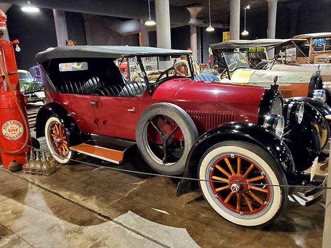 This crimson 1923 Kissel 6-55 with wooden-spoke wheels isn't just a car&mdash;it's a time machine to when Sunday drives were the height of American leisure.