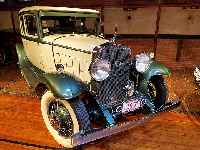 With its two-tone paint scheme and white-wall tires, this 1931 LaSalle represents an era when cars weren't just transportation, but rolling statements of prosperity.