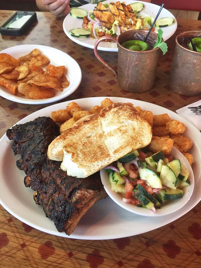 Barbecue this good doesn't need fancy presentation. When the meat has that perfect smoke ring, it's already dressed for success.