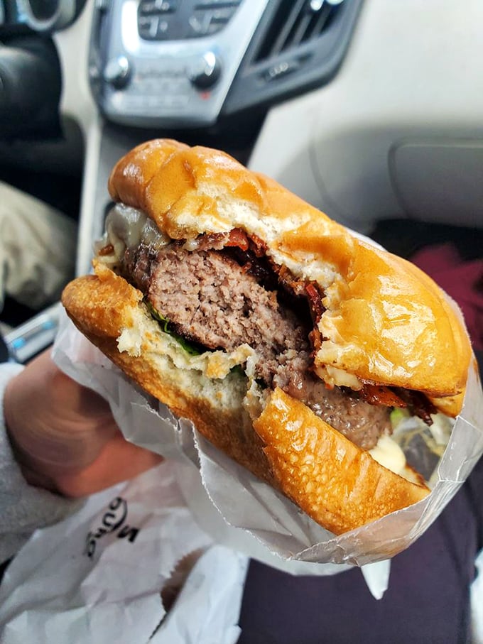 Simplicity elevated to an art form. This burger doesn't need truffle aioli or a brioche bun to make your taste buds stand at attention.