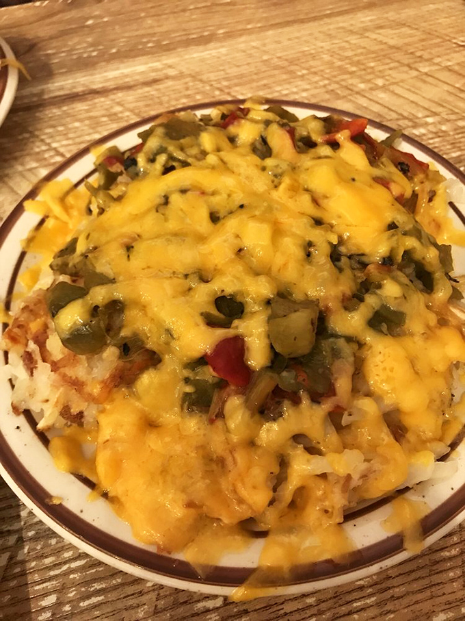 The ultimate hash brown experience: crispy exterior, tender interior, and that perfect golden hue that says, "Yes, this is what potatoes aspire to become."