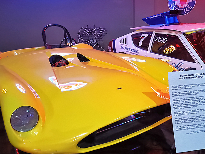 Automotive eye candy! This sunshine-yellow racer looks fast even standing still. The kind of car that makes grown adults suddenly remember childhood Hot Wheels collections.
