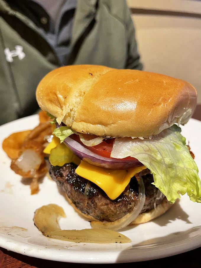 "This turquoise storefront isn't just decorative—it's a portal to a curated collection of yesteryear's finest home goods."