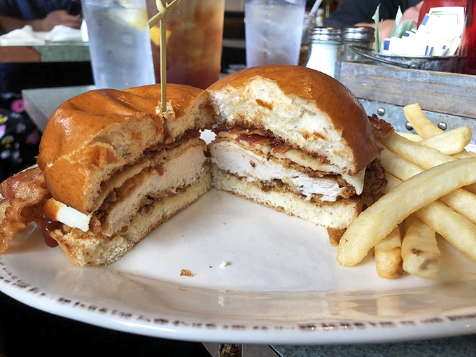 Someone had the brilliant idea to put chicken fried steak on a bun. Not all heroes wear capes&mdash;some wear aprons and understand that sandwiches are just vehicles for deliciousness.