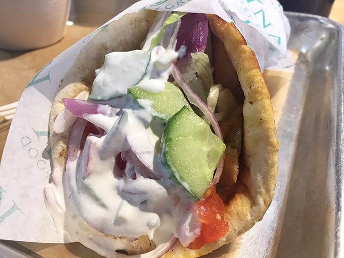 Chicken this tender and flavorful should be illegal. The tzatziki sauce adds a cooling counterpoint that'll make your taste buds high-five each other.