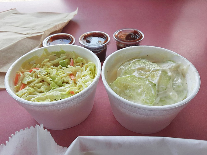 Creamy coleslaw and cucumber salad&mdash;the unsung heroes of barbecue. These cool, crisp sides are the perfect foil to smoky meat heat.