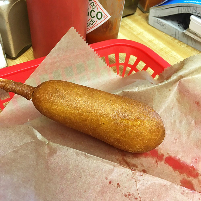 The corn dog at Salem's isn't just fried&mdash;it's baptized in golden perfection. Simple pleasures elevated to art form status.
