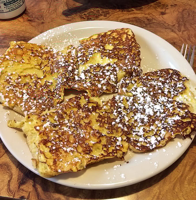 Crispy yet tender, this crepe French toast achieves that perfect textural harmony that would make even French pastry chefs nod in approval.