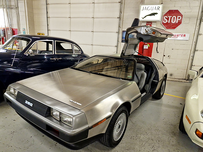 Great Scott! The DeLorean's stainless steel body and iconic gull-wing doors remind us that sometimes the coolest cars are the ones that took us Back to the Future.