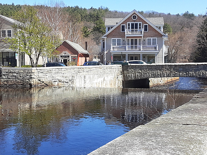 Peterborough's stone bridge and waterway create picture-perfect moments that feel like you've wandered into a New England calendar shoot &ndash; only it's delightfully real.