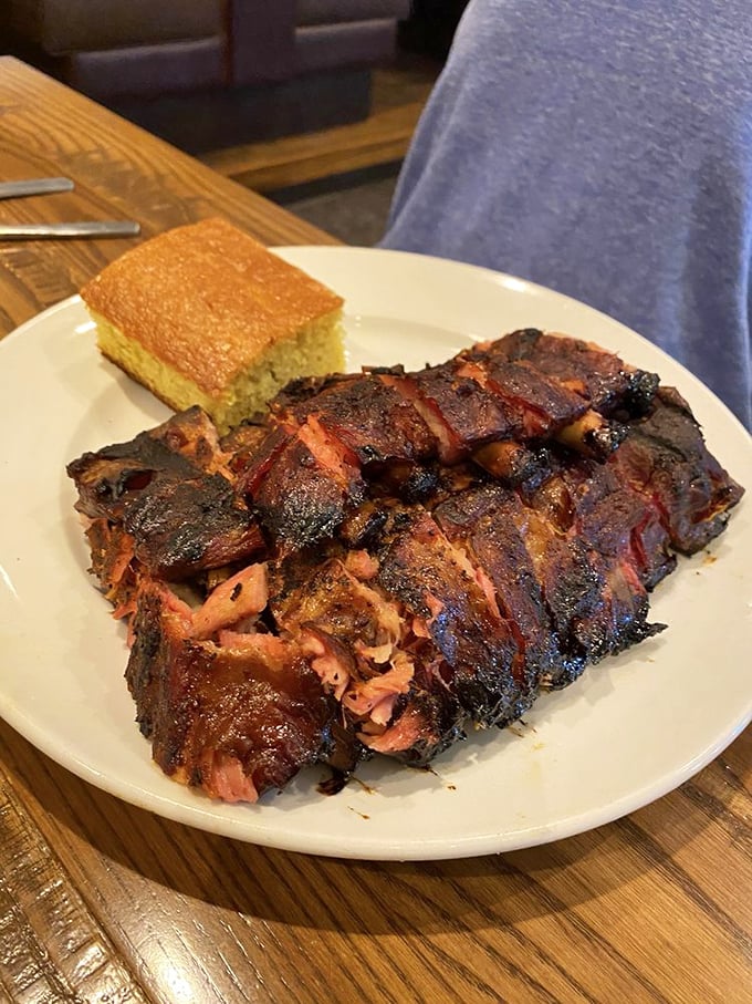 Fall-off-the-bone ribs that don't actually fall off the bone &ndash; that perfect resistance that true BBQ aficionados recognize as the mark of mastery.
