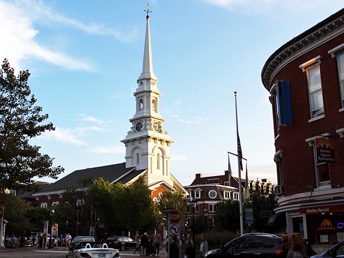 Steeples and cobblestones&mdash;a timeless New England scene. Portsmouth's historic churches offer architectural splendor that rivals European cathedrals, minus the international airfare.