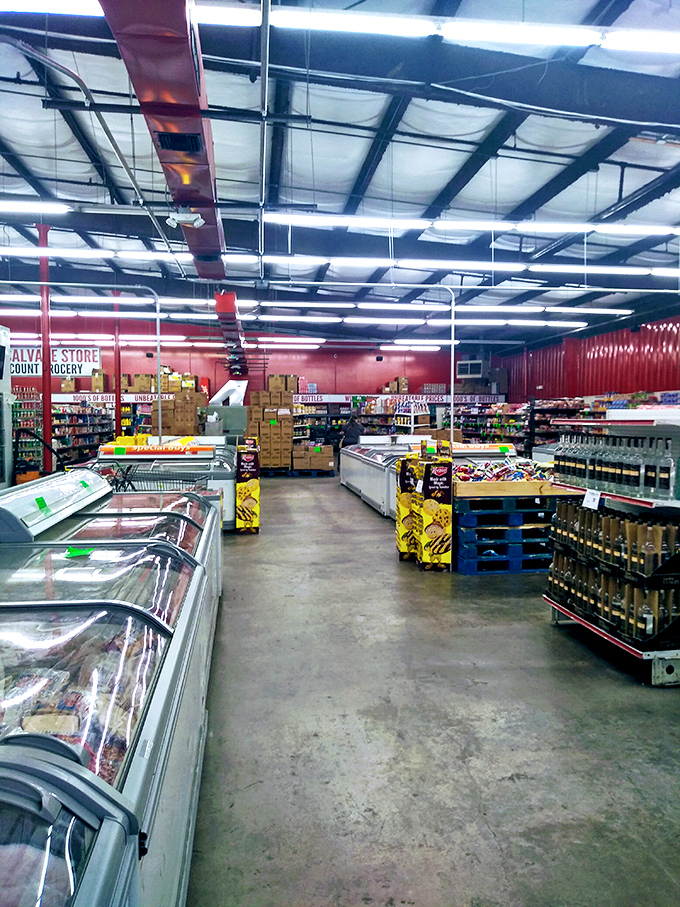 The frozen food section: where premium ice cream and gourmet meals hide like culinary Easter eggs waiting to be discovered.