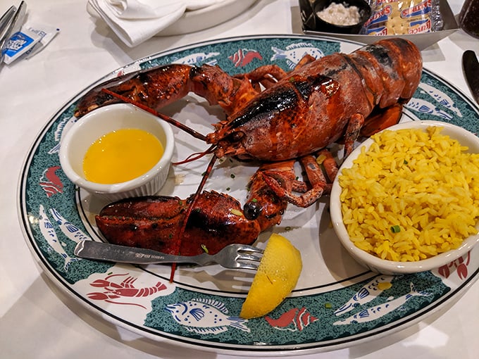 This grilled lobster with saffron rice isn't just a meal&mdash;it's what sailors dream about during long months at sea.