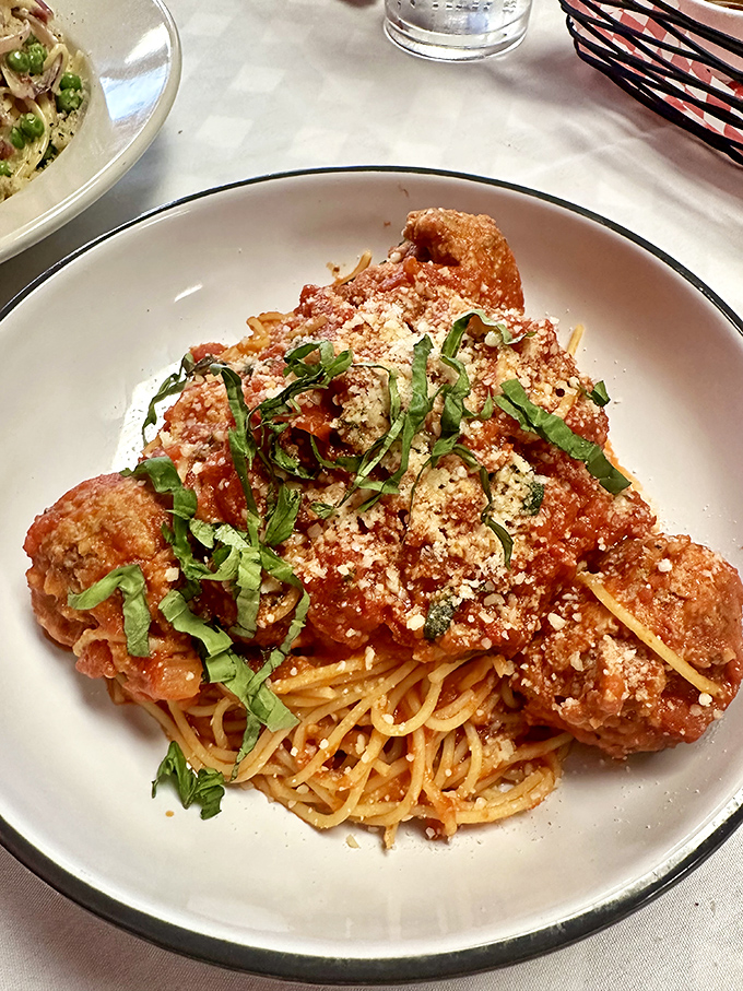 Pasta perfection that makes you wonder if they've secretly imported an Italian nonna to work her magic in the kitchen.