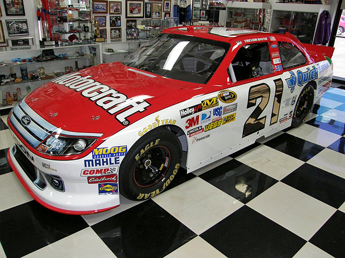 The iconic #21 Motorcraft Ford Fusion&mdash;as meticulously maintained as my grandmother kept her living room for "special company."