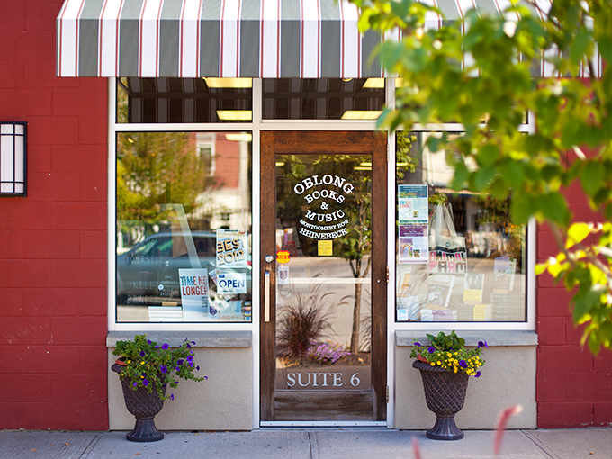 Oblong Books beckons bibliophiles with its charming storefront, where independent bookselling thrives in an age of digital everything.