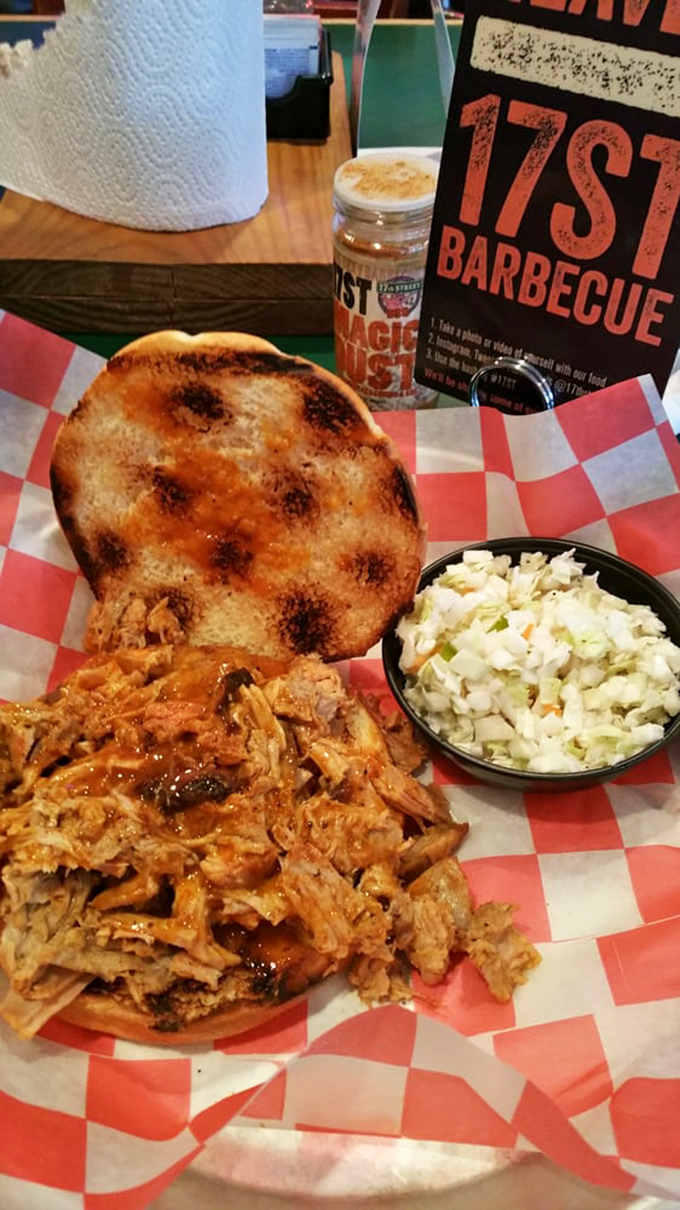 The pulled pork sandwich&mdash;where tender, smoky meat meets pillowy bun in a relationship so perfect it should have its own reality show.