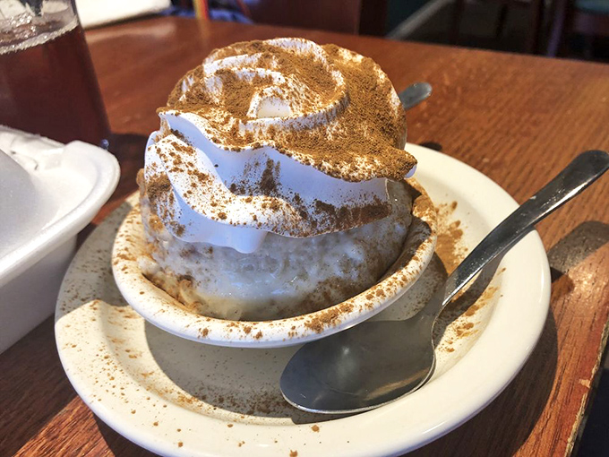 This isn't just rice pudding&mdash;it's a cloud of cinnamon-dusted comfort that would make your grandmother simultaneously proud and jealous.