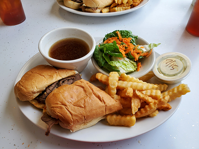 A proper roast beef sandwich that doesn't need Instagram filters&mdash;just your full attention and maybe a side salad to pretend you're being virtuous.