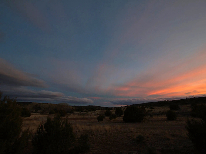 When the sun sets over the Gila Wilderness, the sky performs a light show that makes even the most dedicated smartphone addicts pocket their devices.