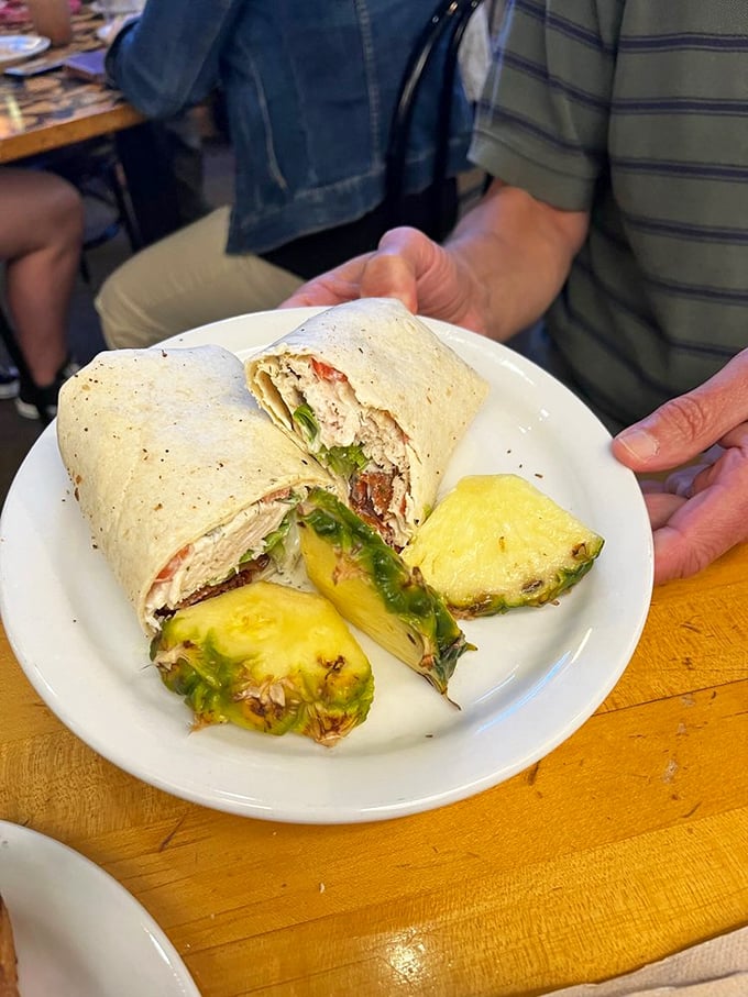 This isn't just a wrap&mdash;it's a handheld masterpiece where every ingredient gets its moment in the spotlight.