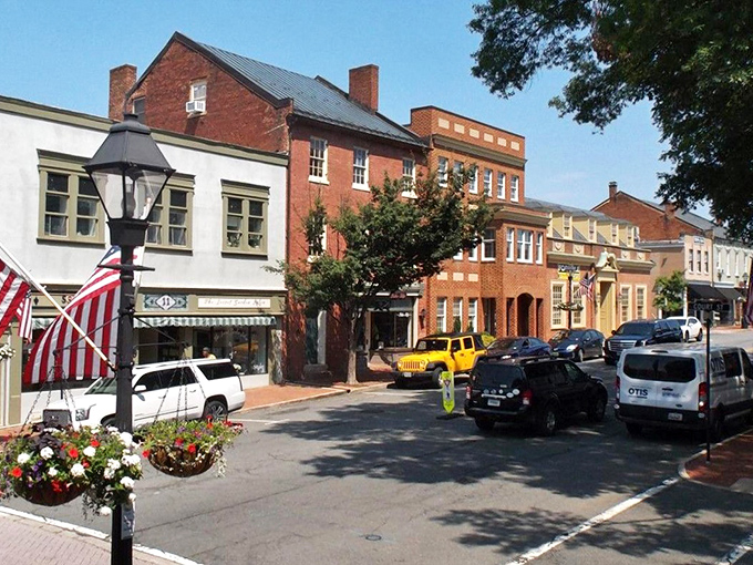 Warrenton's downtown buildings stand shoulder to shoulder like old friends who've weathered centuries together, sharing secrets and watching the world change.