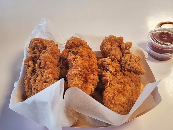 Golden-fried chicken that crackles when you bite it&mdash;the kind that makes you wonder why you ever bothered with fancy restaurant food.