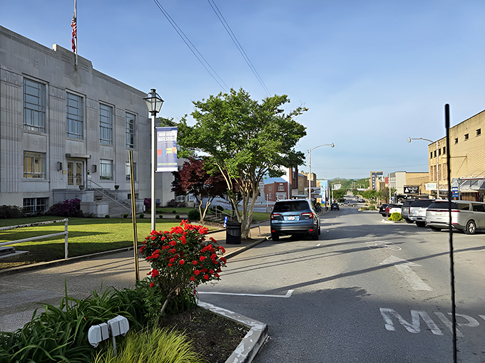 Stately and serene, Batesville's downtown showcases the perfect blend of careful landscaping and historic architecture that defines small-town Arkansas at its finest.