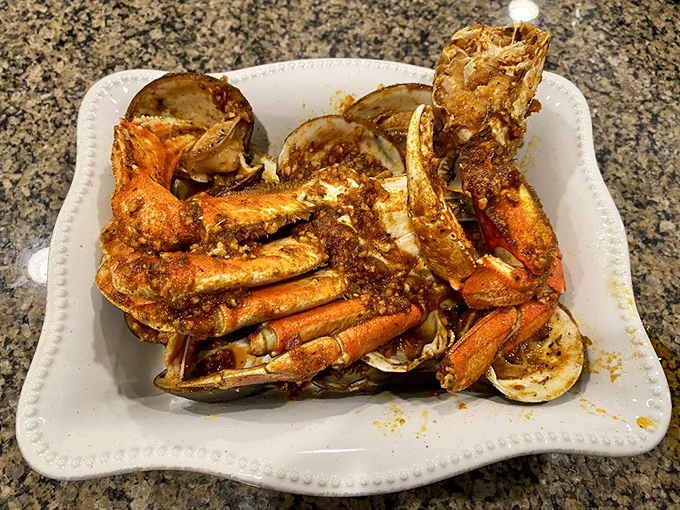 Whoever said you can't find good seafood in the desert clearly never met these golden-fried treasures&mdash;crispy outside, tender within.