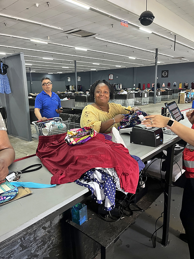 Fellow treasure hunters in their natural habitat. The camaraderie at bin stores rivals any sporting event &ndash; we're all winning here!
