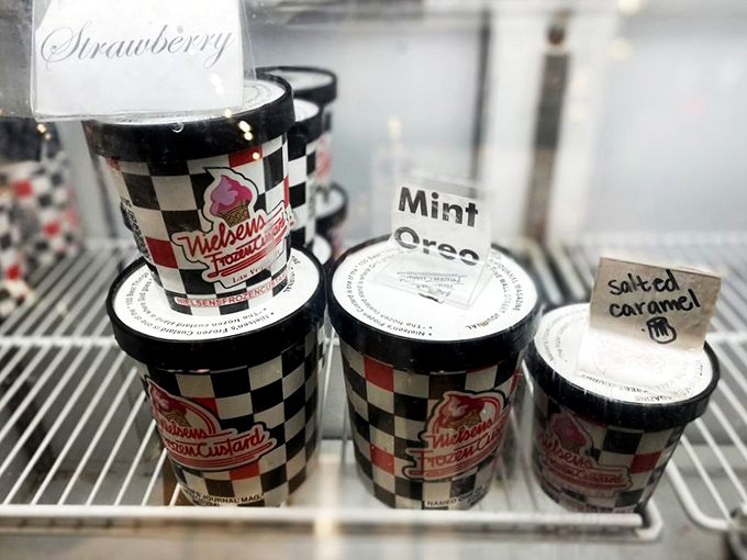 Flavor roulette, anyone? These pints are like a frozen United Nations of dessert, each one a delicious ambassador from the land of YUM.