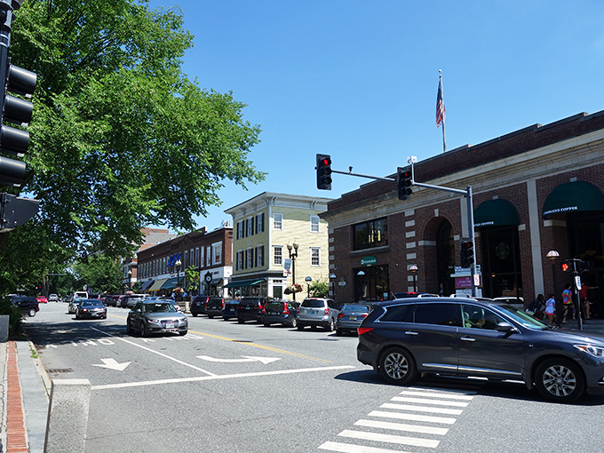 Downtown Hanover delivers that perfect small-town screenplay setting. The kind of Main Street where everyone either knows your name or is politely pretending to remember it.