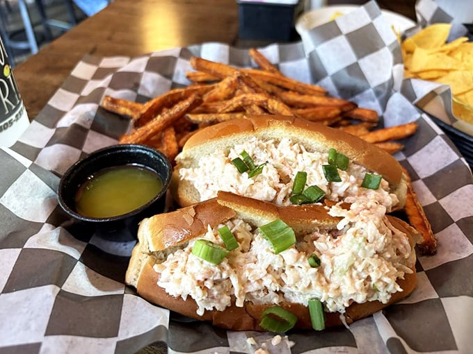 Not just a sandwich, but an edible work of art. This crab roll doesn't just satisfy hunger&mdash;it creates memories that will haunt your taste buds for weeks.