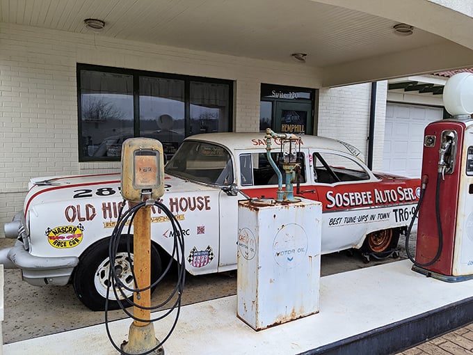 This vintage service vehicle isn't just an old car&mdash;it's a moonshine chariot that outran the law before finding redemption on the racetrack.