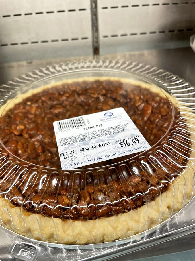 This pecan pie doesn't just have nuts&mdash;it has a congregation of pecans holding a revival meeting in buttery caramel that'll convert even the most devoted diet-follower.
