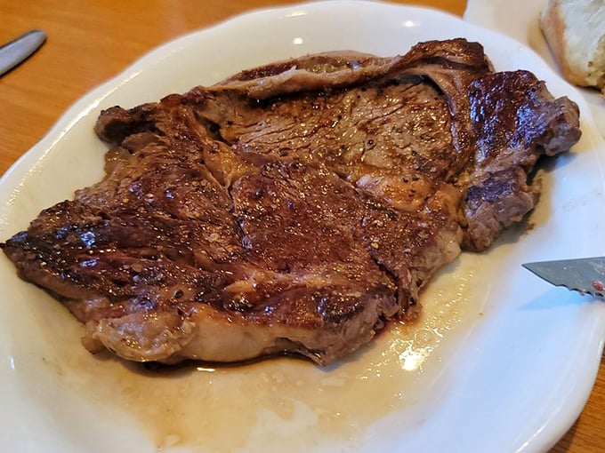 This ribeye isn't just cooked&mdash;it's been sweet-talked to perfection, with a sear that would make steakhouses three times the price blush.