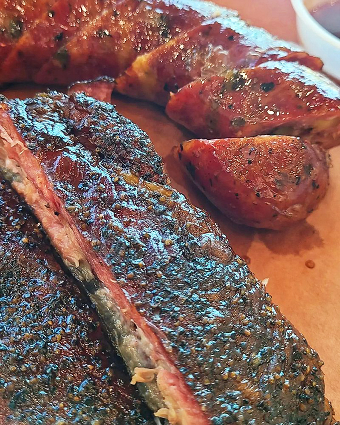 Meat candy for grown-ups. That smoke ring is the barbecue equivalent of a designer label&mdash;unmistakable quality that's worth showing off.